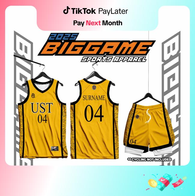 223 SUBLIMATION JERSEY - BIG GAME CONCEPT 'UST' - TikTok Shop Philippines