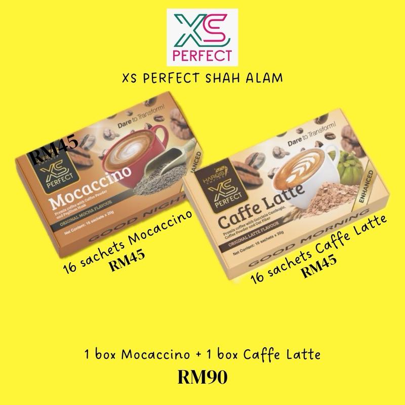 XS Perfect Drinks Mocaccino and Caffe Latte - TikTok Shop Malaysia