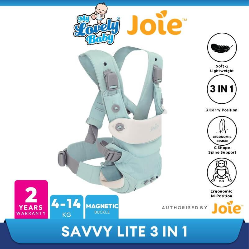 Joie Savvy Lite 3 In 1 Baby Carrier (New Born to 14kg) - My Lovely ...