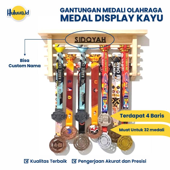 Promo Gantungan Medali dan Rak Piala Olahraga Running / Medal Display ...