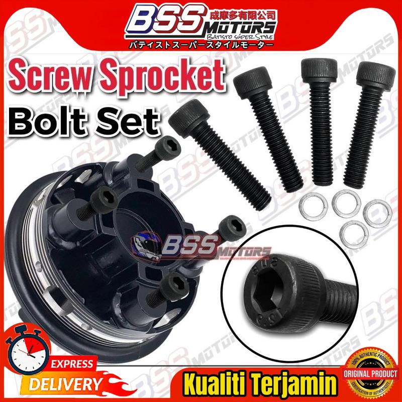 4 BIJI Skru Spoket Bolt Set Screw Allen Key M8 Skru Spoket L - TikTok ...