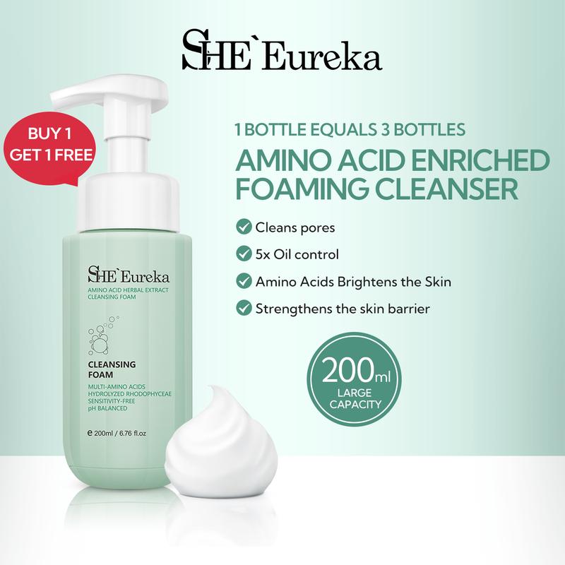 BUY 1 GET 1 FREE SHE Eureka 200ml amino acid herbal extract cleansing - TikTok Shop Malaysia