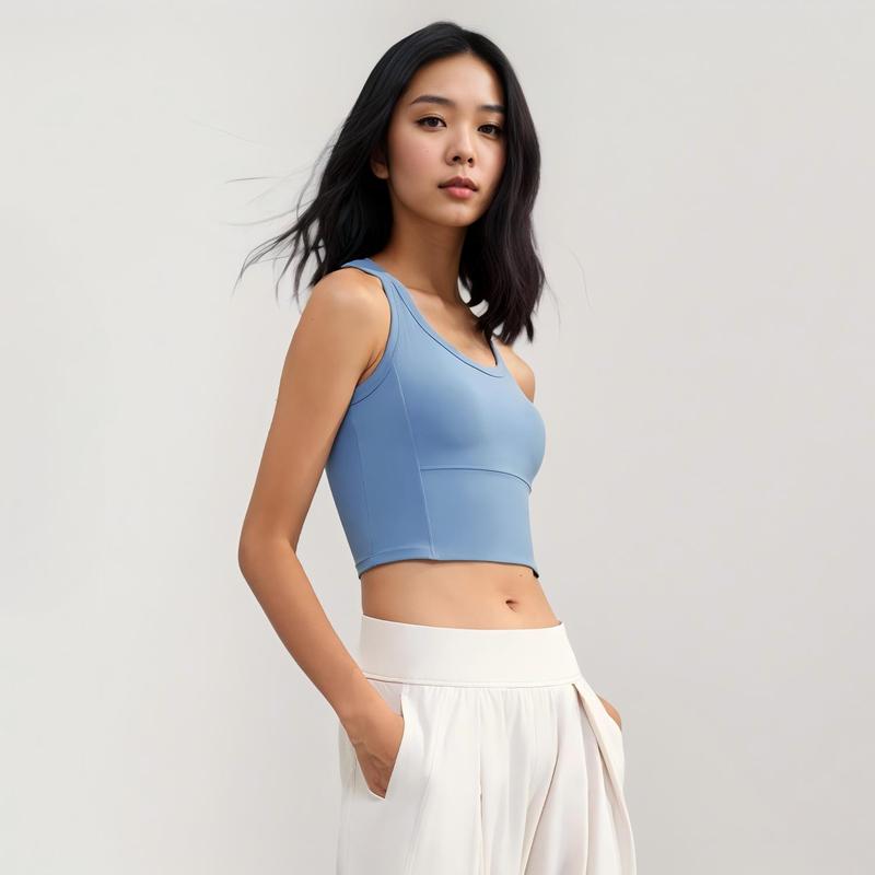 【SG Local】ESSE ACTIVE Knockout Longline Fixed-Pad Bra Top - TikTok Shop ...