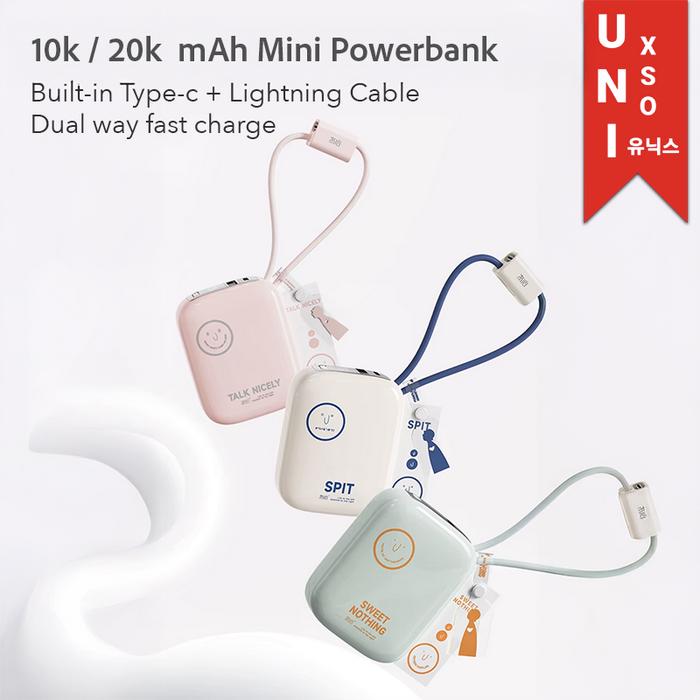 Promo Unixso Super Mini Portable 10000 / 20000 mah Power Bank CCC ...