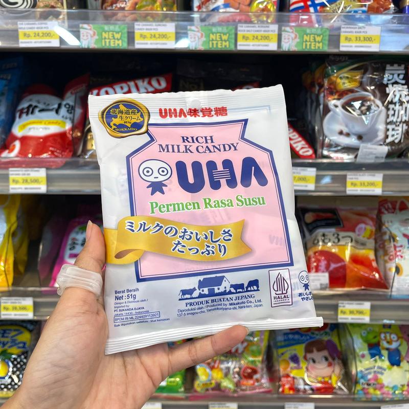 UHA Japanese Milk Candy /permen rasa susu/ permen JAPAN - Shop | Tokopedia