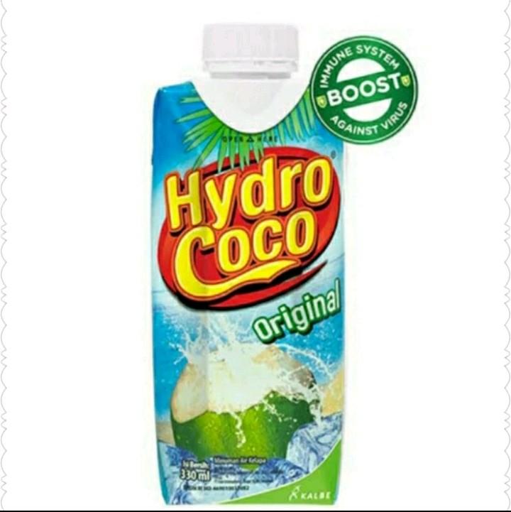Air Kelapa Asli Hydro Coco Original 330ml (1 Dus Isi 12pc) Minuman ...