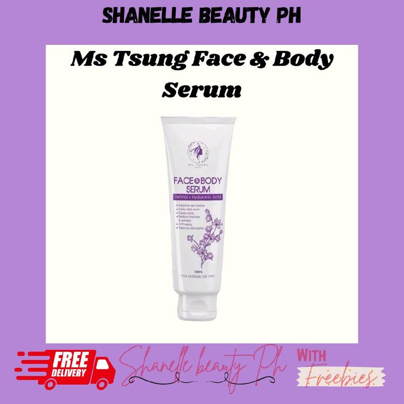 MS TSUNG FACE & BODY SERUM WITH RETINOL LOTION - TikTok Shop Philippines