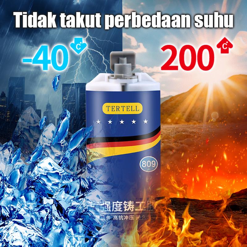 180ml Lem AB Besi Super Kuat Tahan Panas Kafuter Lem Perekat Super ...