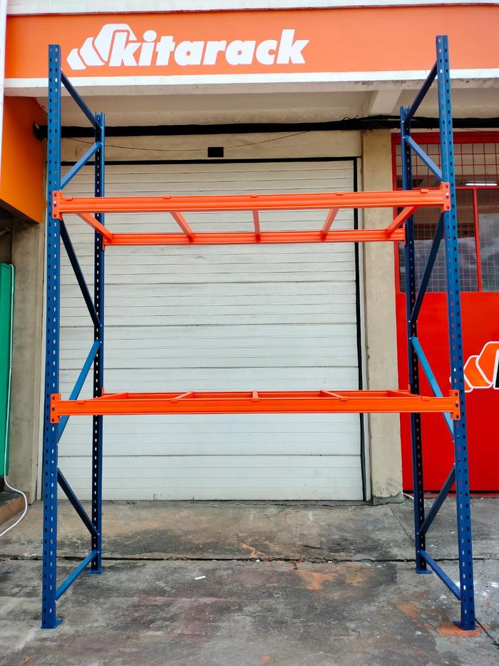Jual KITARACK Rak Palet 1.5 TON Pallet Rack Heavy Duty Panjang 2.7M ...