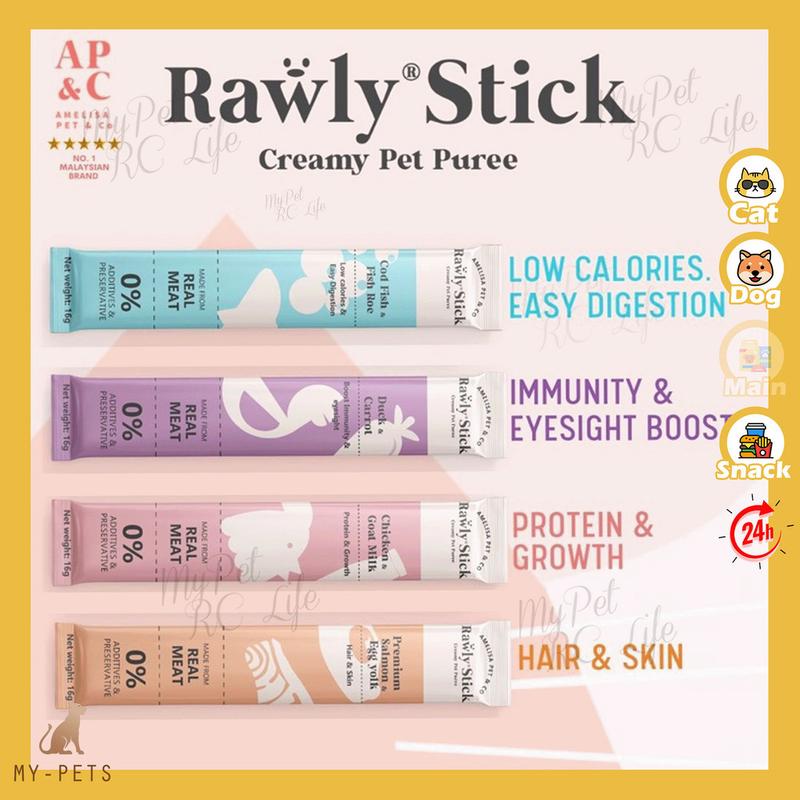 Amelisa Pet&Co Rawly Stick for Dog/ Cat 16g - 1 stick - TikTok Shop ...