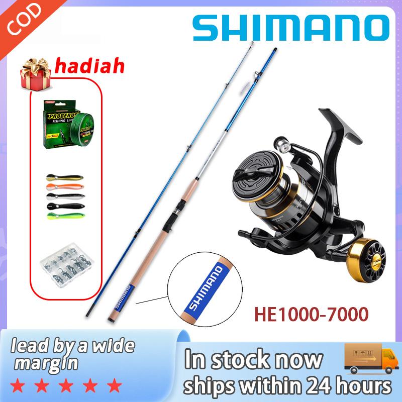Shimano Fishing Rod Set Barang Mancing Set Fishing Combo Set - TikTok ...