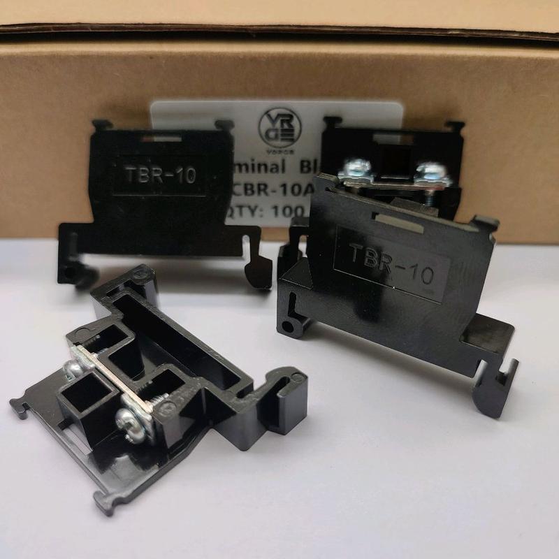 Terminal Block Blok 10A 10 Ampere TBR-10A / CBR-10 TBR10 CBR10 VORGE ...