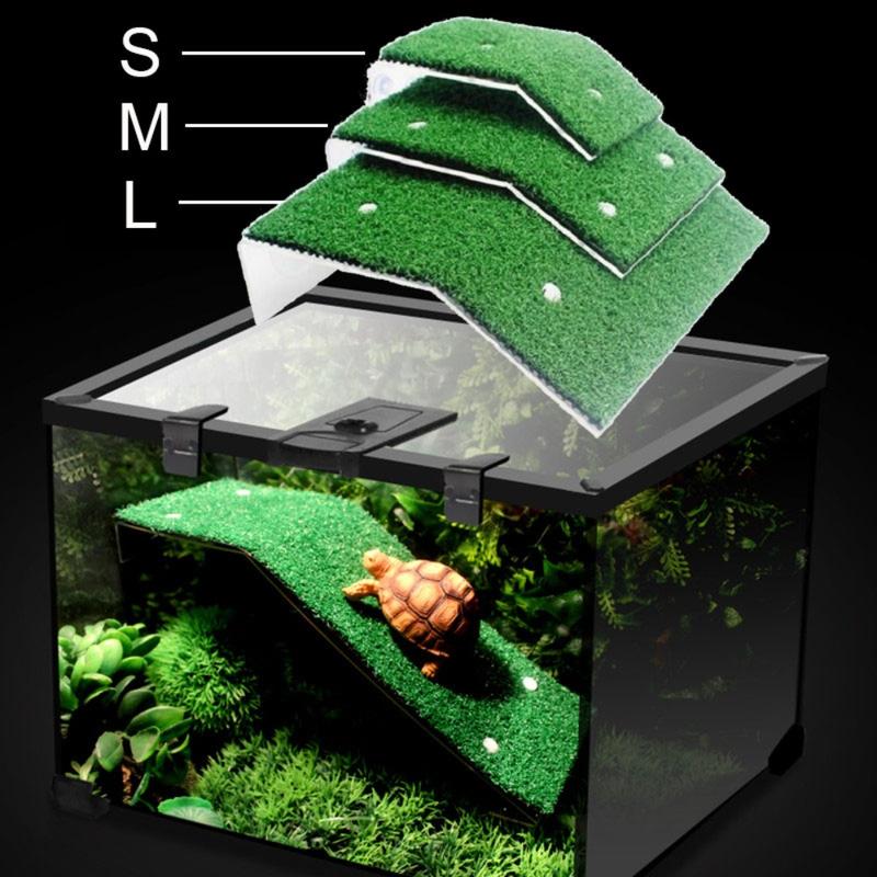 Simulation Basking Resting Turtle Basking Platform Habitat Decor ...