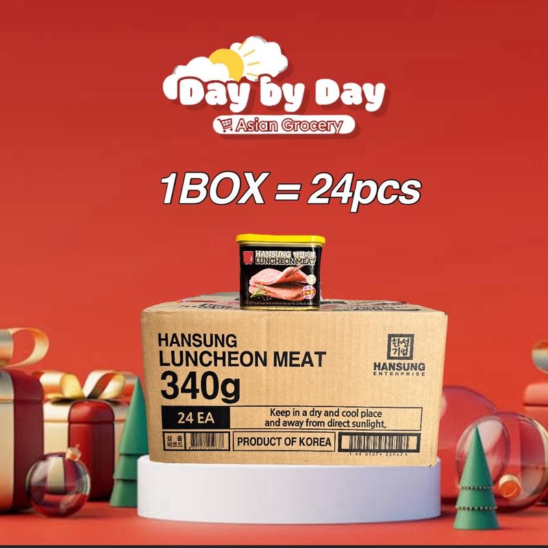 DBD Hansung Luncheon Meat 340g x 24 (1Box) - Canned Goods - Instant, - TikTok Shop Philippines