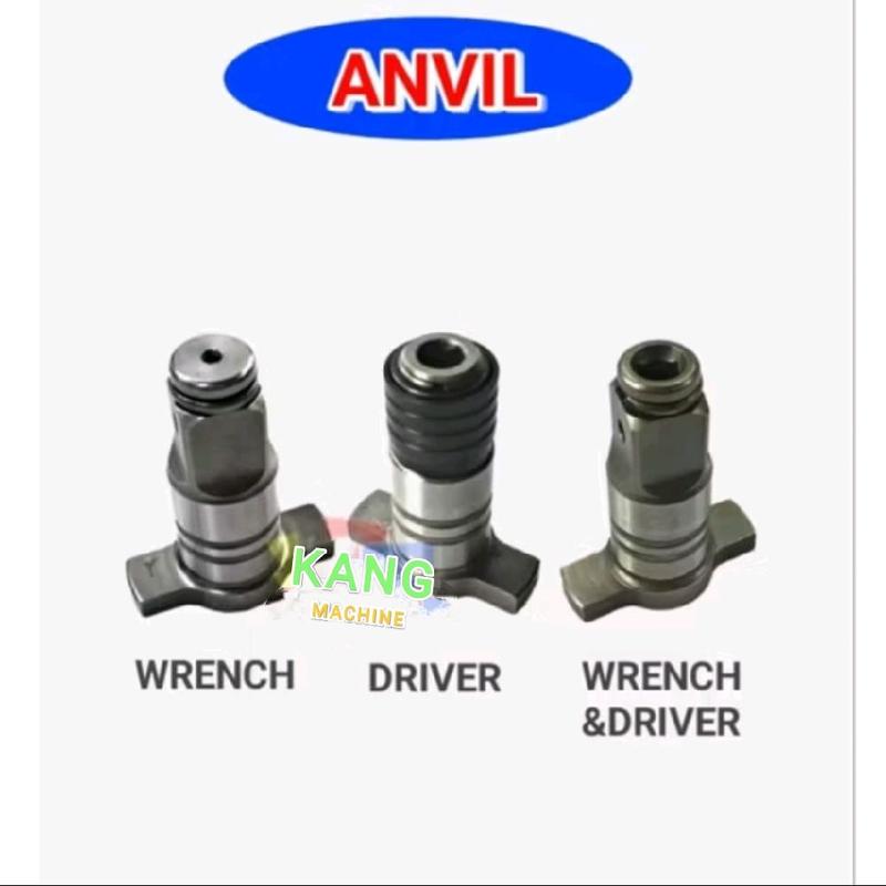 anvil chuck tempat masuk mata shock impact wrench cordless sparepart ...