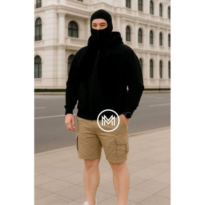 Jual HOODIE BALACLAVA JUMBO OVERSIZE M-4XL MUAT 100KG JAKET NINJA ...