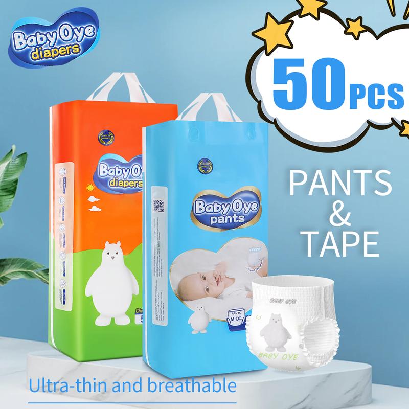 BabyOye Baby Diaper Korea 50 pieces/pack Tape Size NB S M L XL - TikTok ...