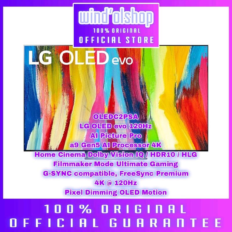 LG 55C2 LG OLED evo C2 55 inch 4K Smart TV Dolby Vision 120Hz 55C2PSA ...