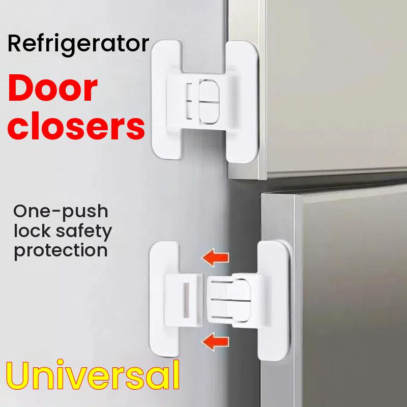 Universal Refrigerator Lock Jaw Fixing Door Closer Lock, Double ...