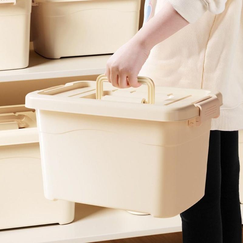 Large Capacity Durable Household Storage Box Waterproof with Handle ...