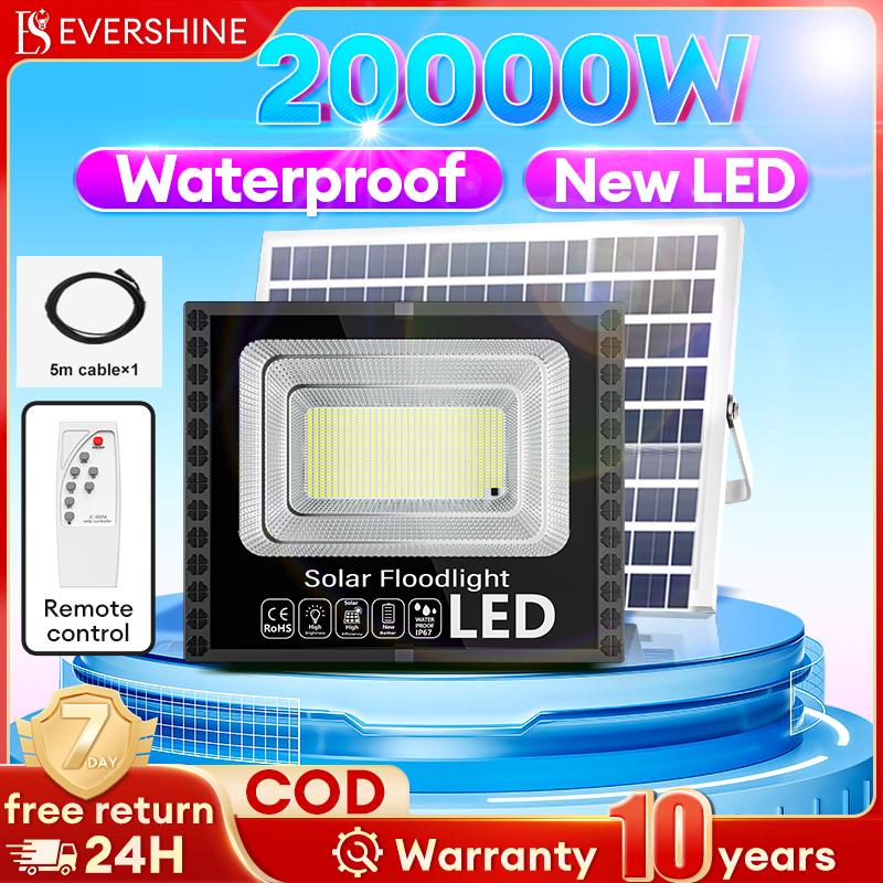 【Hot】20000W Lampu Solar Outdoor 10000W LED Light Waterproof IP67 ...
