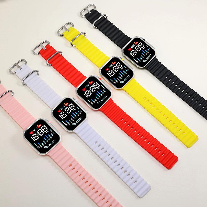 Jam Tangan Fashion LED Digital Premium Anak Remaja dengan Bahan - Shop ...