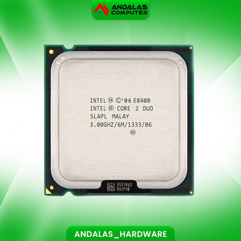 Processor Intel Core 2 Duo CPU E8400 2 Core 2 Threads - Shop | Tokopedia