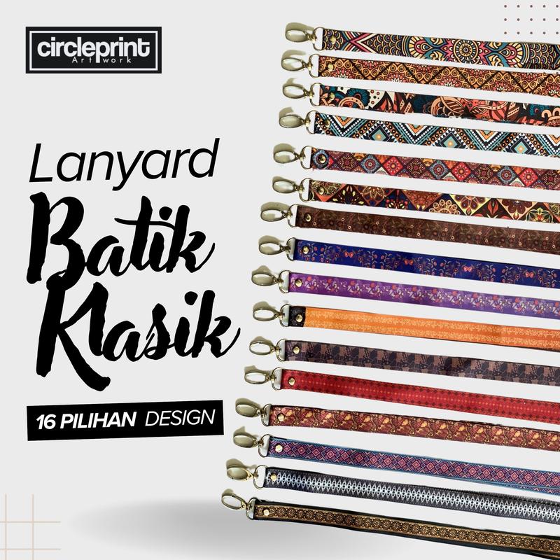 Lanyard Batik Exclusive Klasik Malaysia 16 Pilihan Design Satu - TikTok ...