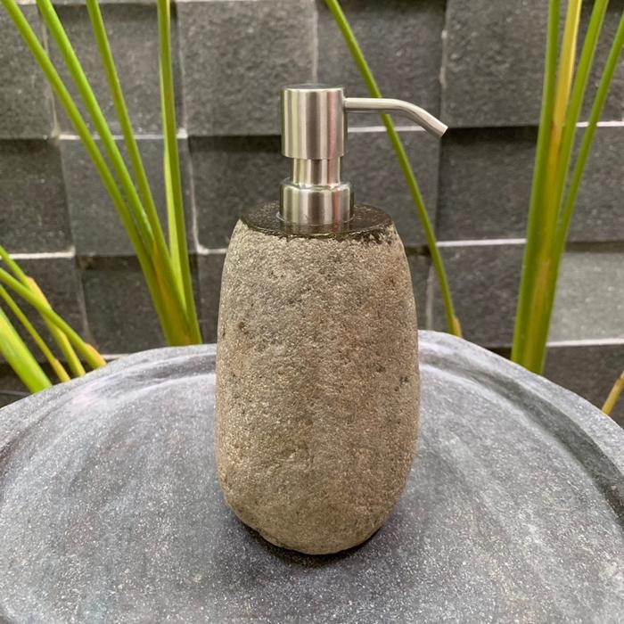 Jual Dispenser Batu Alam / Batu kali / tempat sabun cair batu alam ...