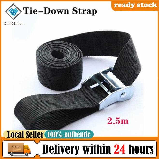 Lashing Straps 2.5m Black Nylon Cargo Tie-Down Strap with Zinc - TikTok ...