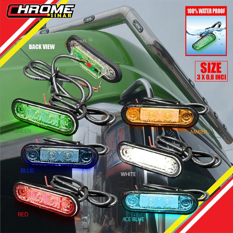 UNIVERSAL LED FIT MARKER BAR KELSA 12V-24V - TikTok Shop Malaysia