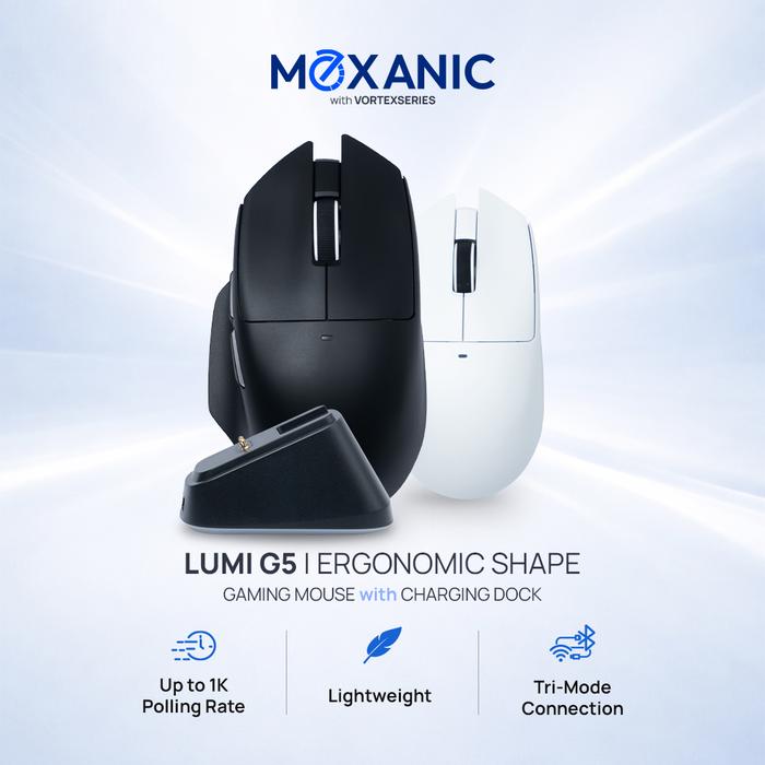 Promo VortexSeries x Moxanic LUMI G5 Series | Charging Dock ...