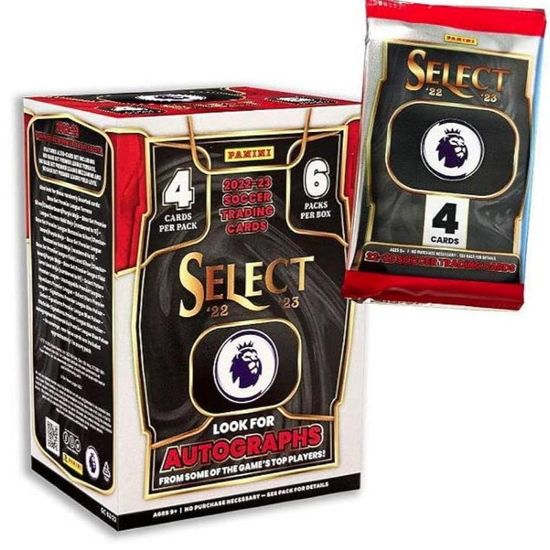 Blaster Box Panini Select EPL season 2022/23 Soccer Trading Cards ...