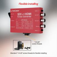 Promo LiveGear 3G HDMI/SDI Cross Broadcast Converter With F970 Battery ...