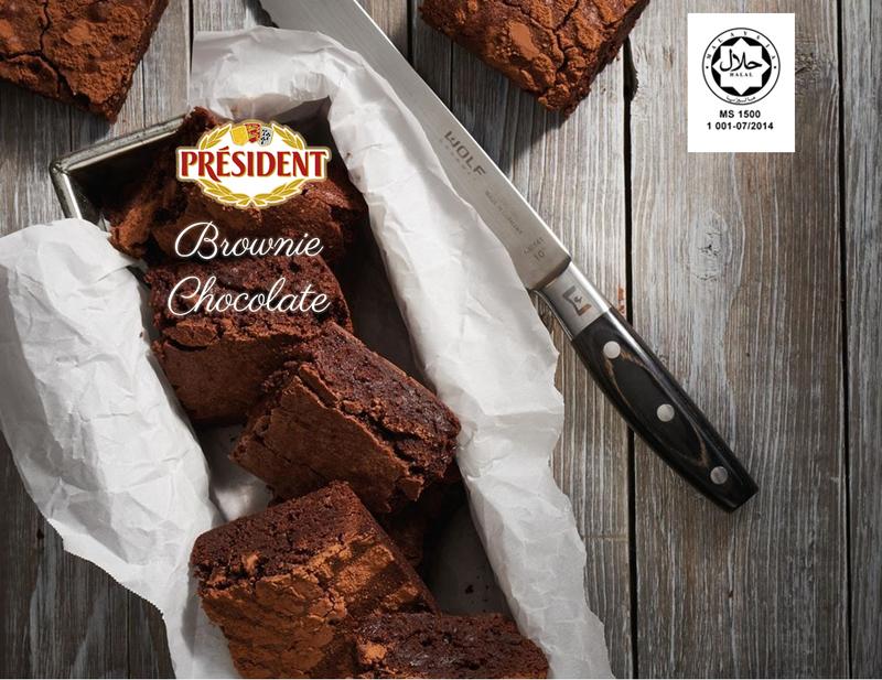 President Brownie Chocolate Cake 180gm by Sifu Gorden - TikTok Shop ...