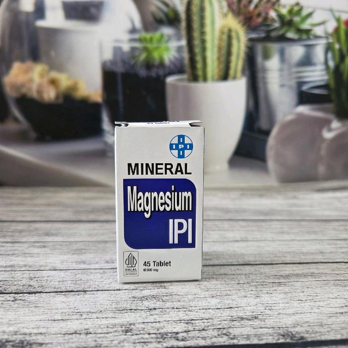 Jual Mineral Magnesium IPI Per Botol isi 45 Tablet - Magnesium Tablet ...