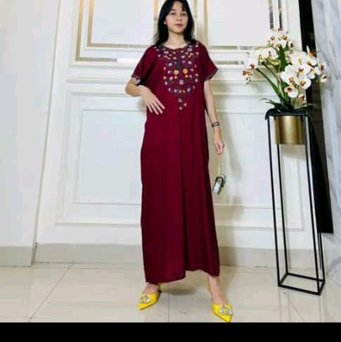 Daster Rumahan Bahan Katun Cantik untuk Wanita - Baju, Dusty - TikTok ...