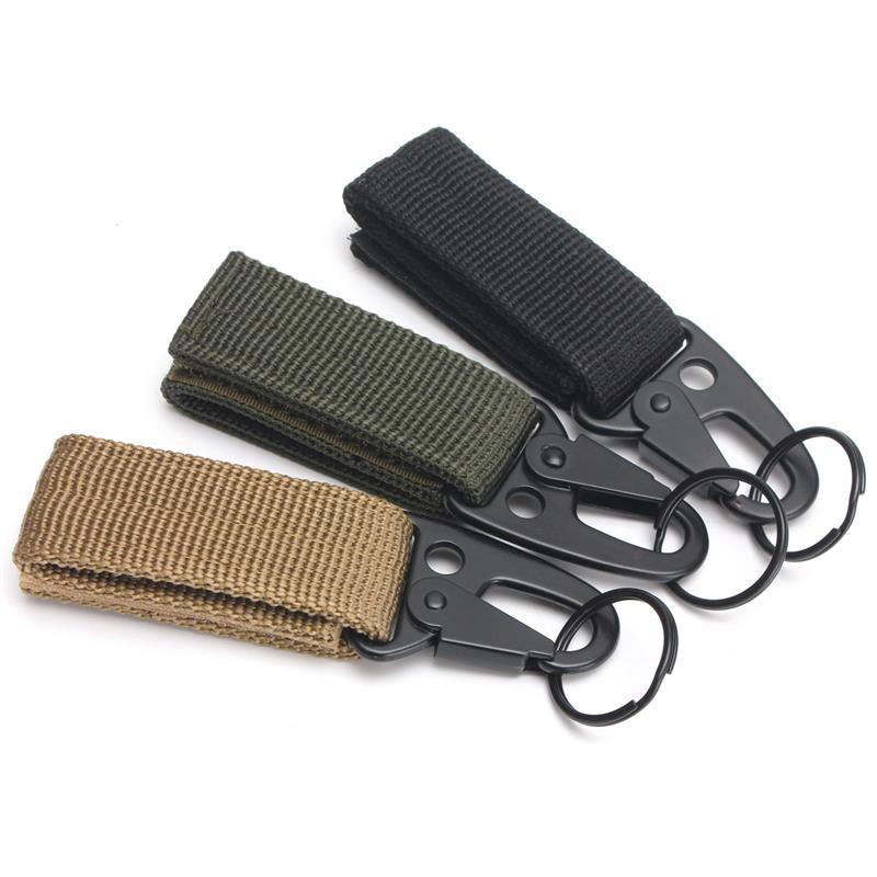 Carabiner Tactical Belt Quickdraw Cantolan Gantungan Tas Baju Kunci ...