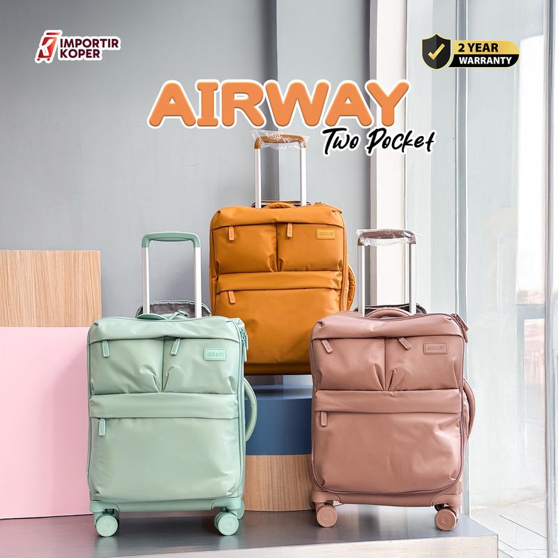 AIRWAY TWO POCKET Koper Kain Oxford Koper Kain Premium Nylon - Shop ...