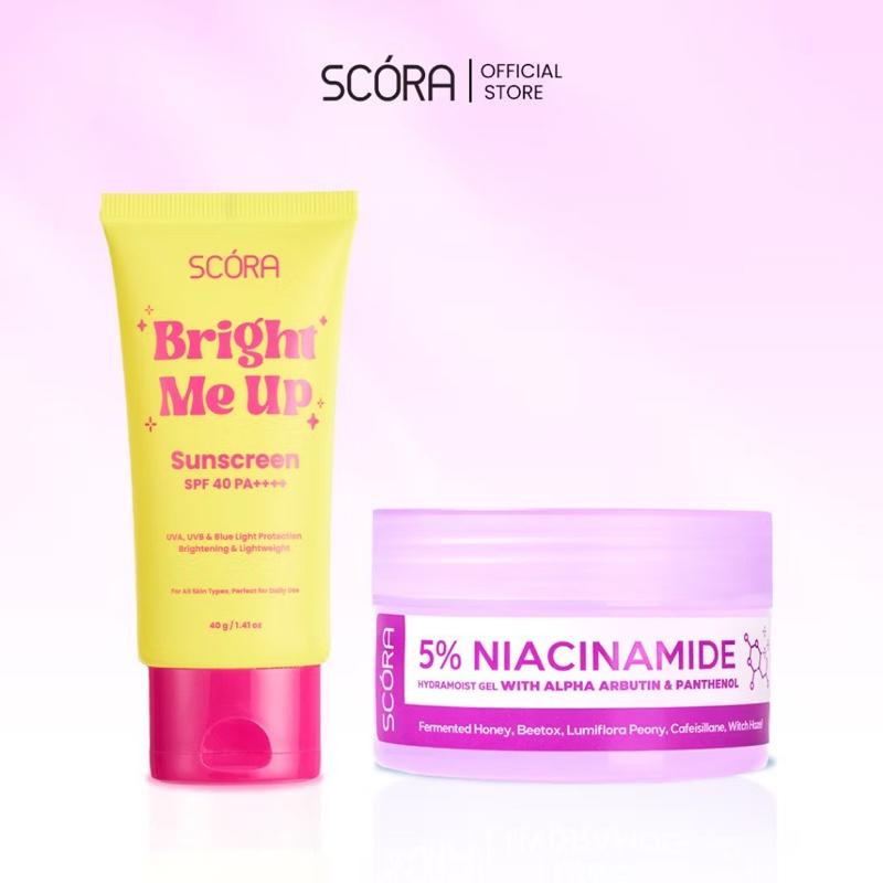 Scora 4in1 Bright Up Sheerglow Sunscreen SPF 40 PA++++ Facial - Shop ...