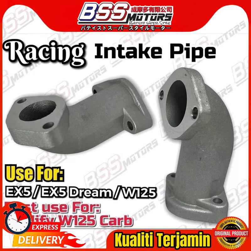 Tengkuk Karburetor Racing Intake Pipe W125 EX5 Dream HP Wave125 ...