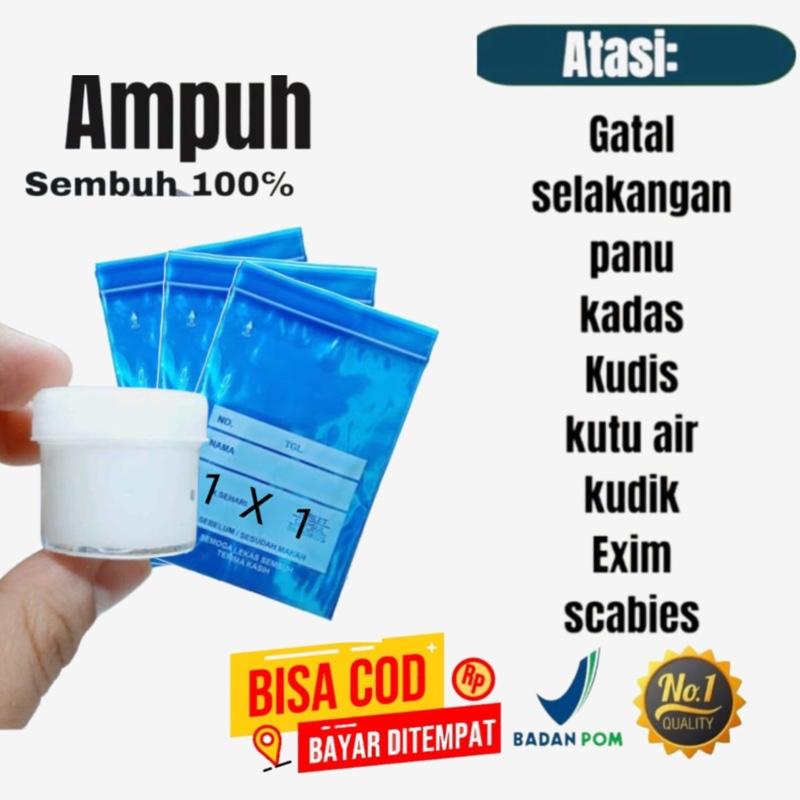 Paket hemat salep racikan spesialis kulit untuk eksim dan scabies ...