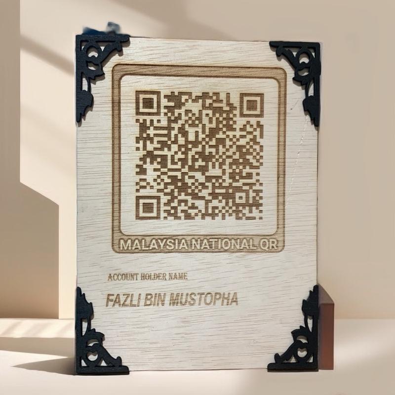 Qr code stand atas meja - TikTok Shop Malaysia