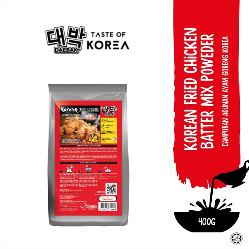 Daebak Korean Fried Chicken Batter Mix Powder 400G / 2KG - Mix - TikTok ...