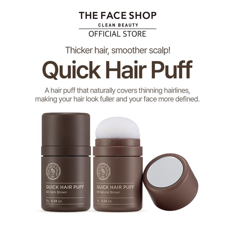 THEFACESHOP Quick Hair Puff Hairline Color Powder - TikTok Shop Singapore