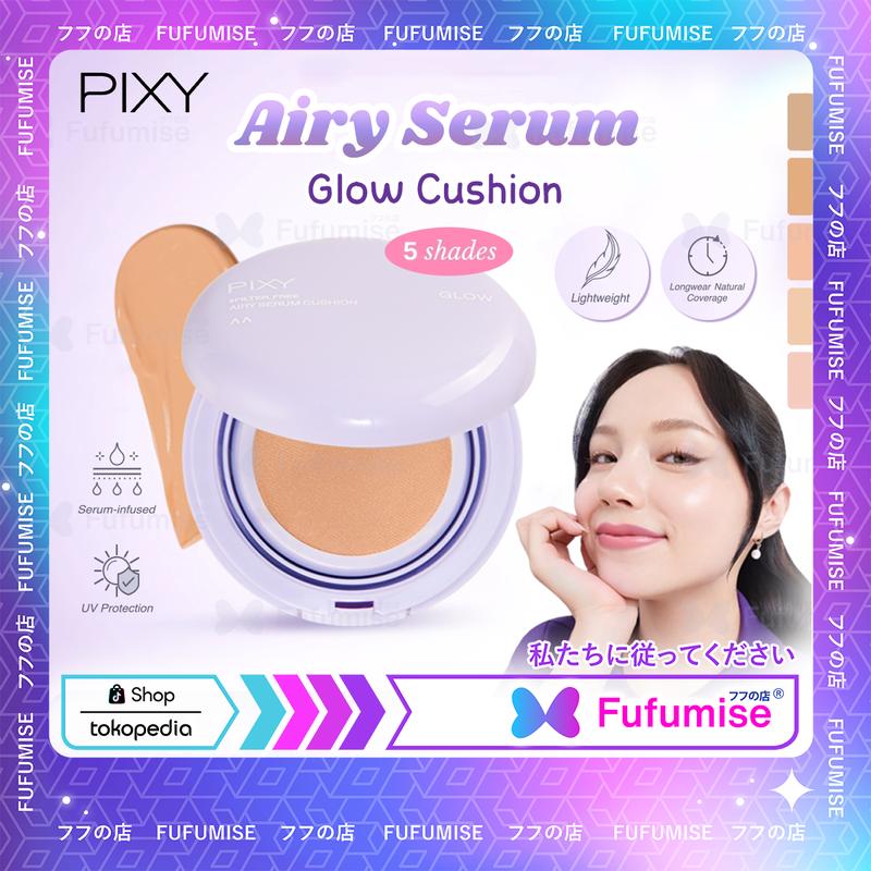 PIXY Airy Serum Cushion Glow | Filter Free Series | Bright Glowy - Shop ...