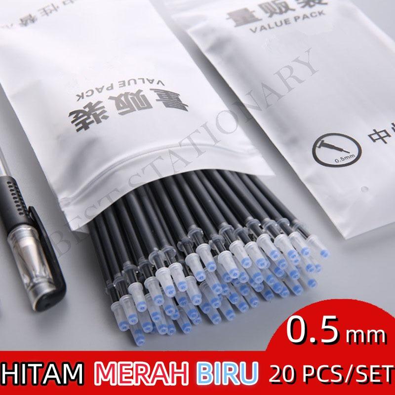 Isi Ulang Pulpen 20Pcs/Set /REFILL TINTA GEL/PENA GEL REFILL - Shop ...