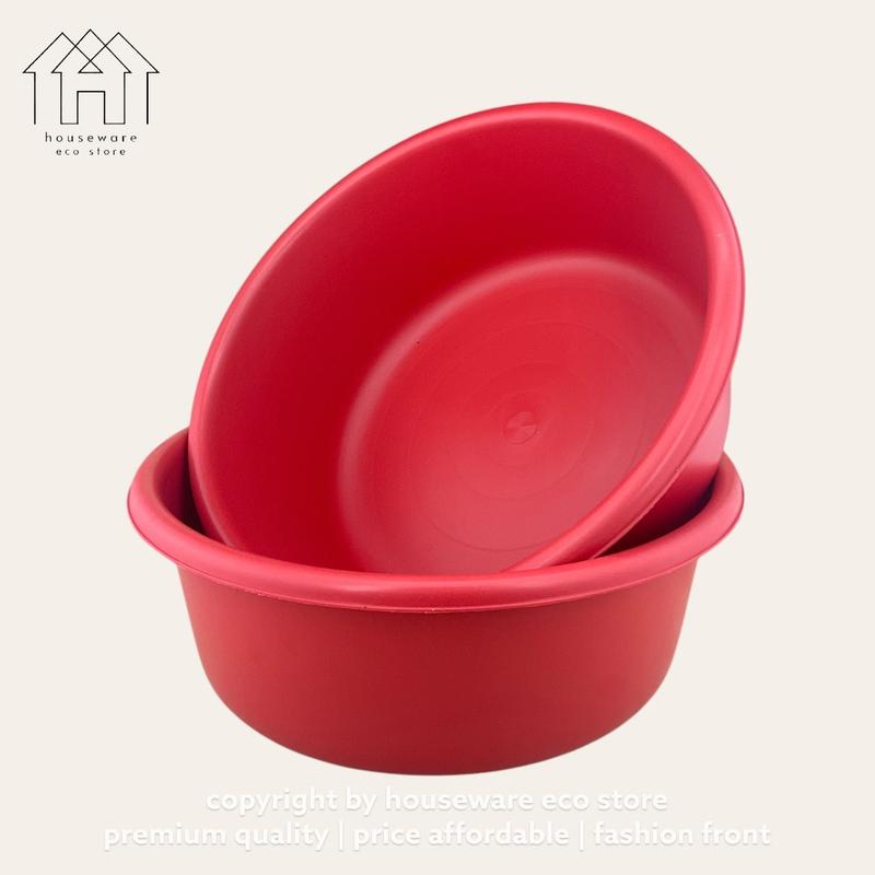 14 inch Basin Bathtub Laundry Round Basin Pot Basin Cuci Pinggan ...