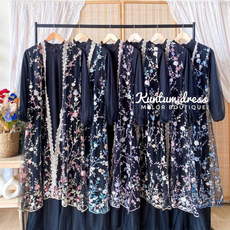 KUNTUM LACE DRESS BY MELOR BOUTIQUE - OUTER DRESS LACE SULAM - TikTok ...
