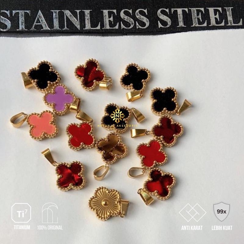 Liontin titanium bunga kerang - Shop | Tokopedia